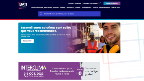 Batiadvisor - un nouveau portail "produits du bâtiment" créé par l ...